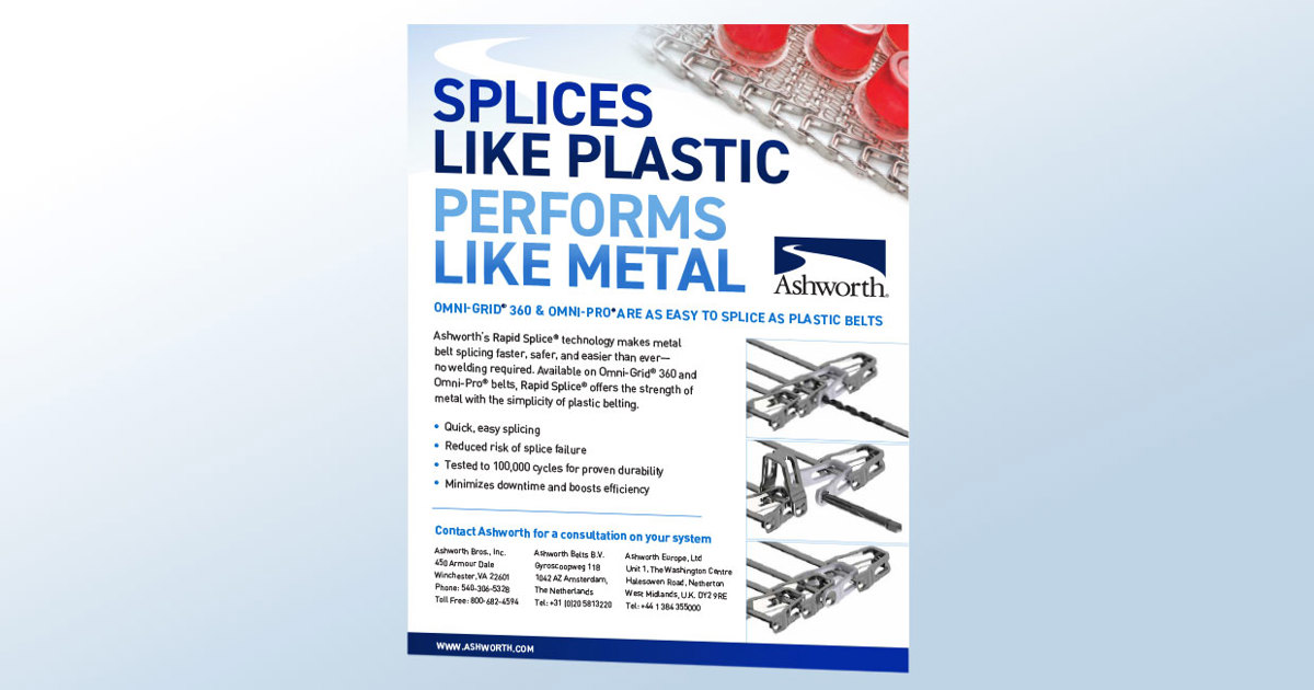 Rapid Splice Sell Sheet | Ashworth Resource Center